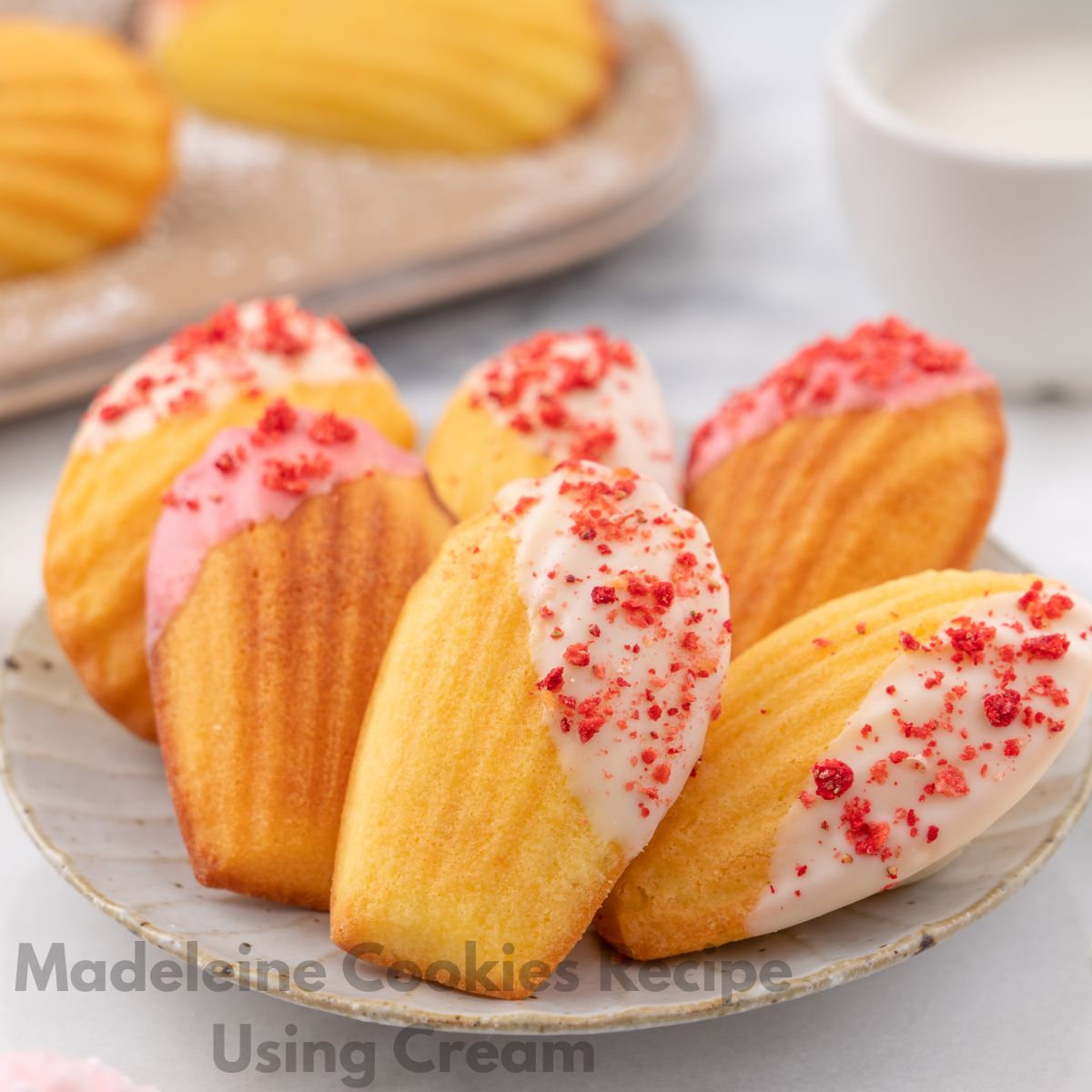 Madeleine Cookies Recipe Using Cream – Soft & Buttery Treats